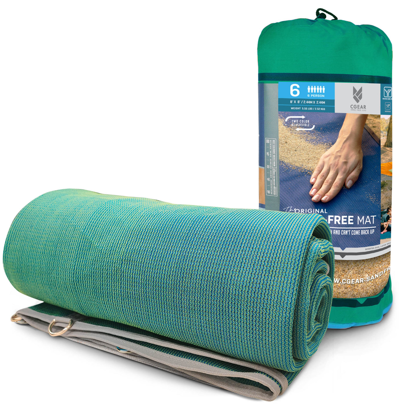 ORIGINAL SAND-FREE CAMPING MAT | CGEAR — CGEAR SAND-FREE