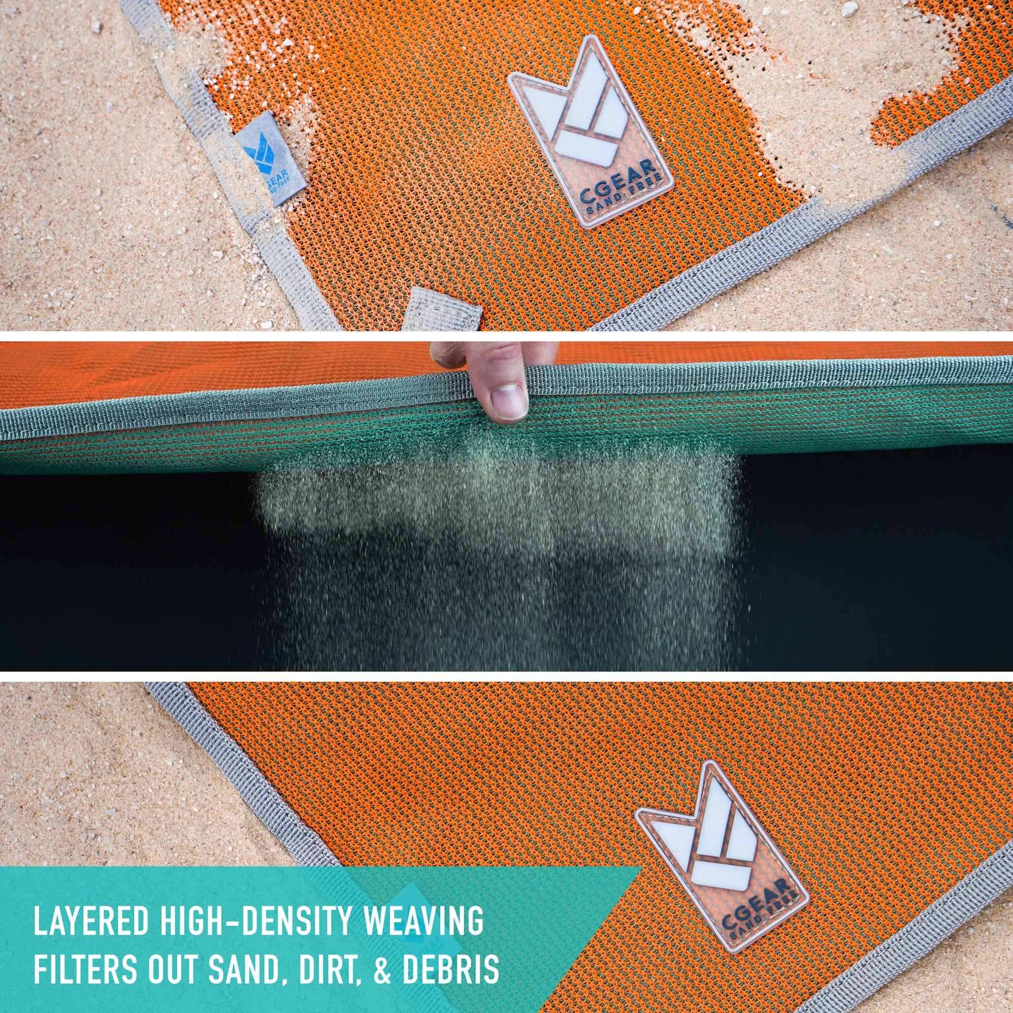 ORIGINAL SAND-FREE CAMPING MAT | CGEAR — CGEAR SAND-FREE